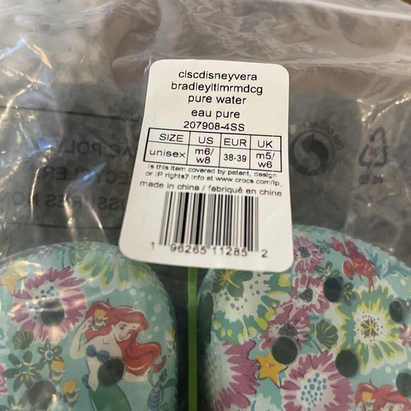 CROCS | Shoes | Crocs Disney Vera Bradley The Little Mermaid Ariel ...